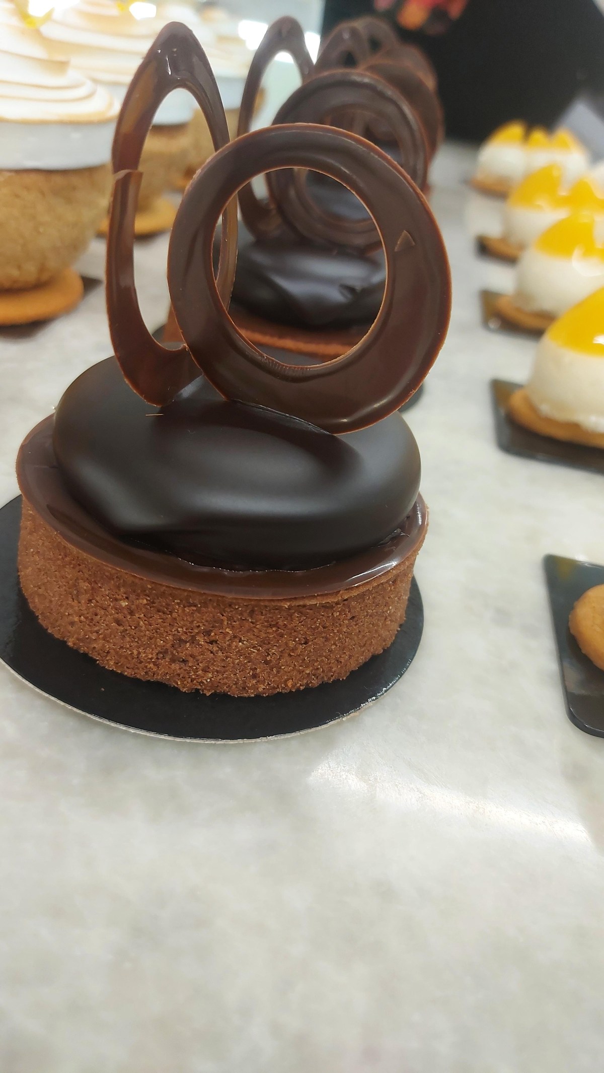 Τάρτα σοκολάτας — Ελληνικά